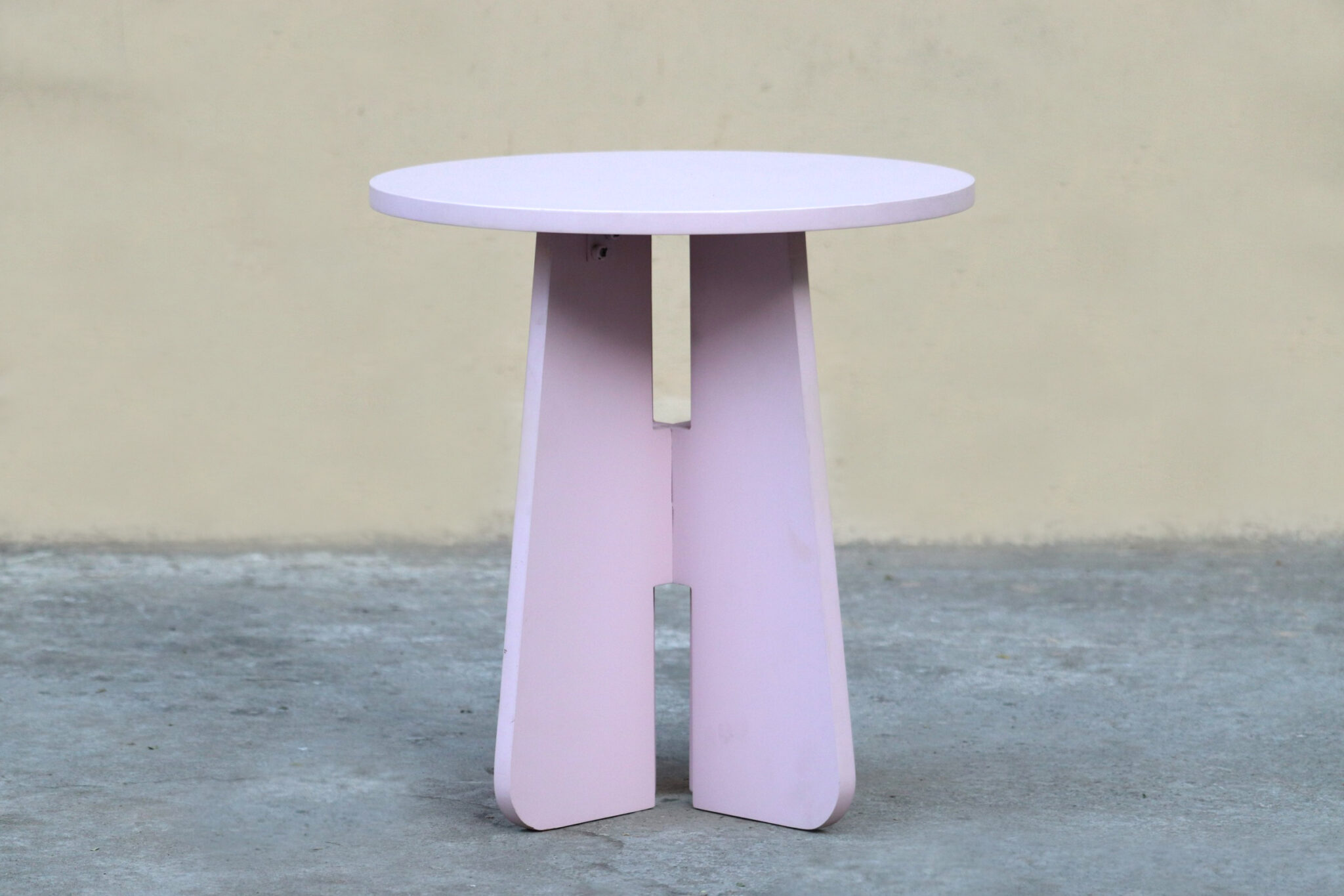 Dazor | Quadz Corner Table (DIY) - Pastel Pink - Dazor