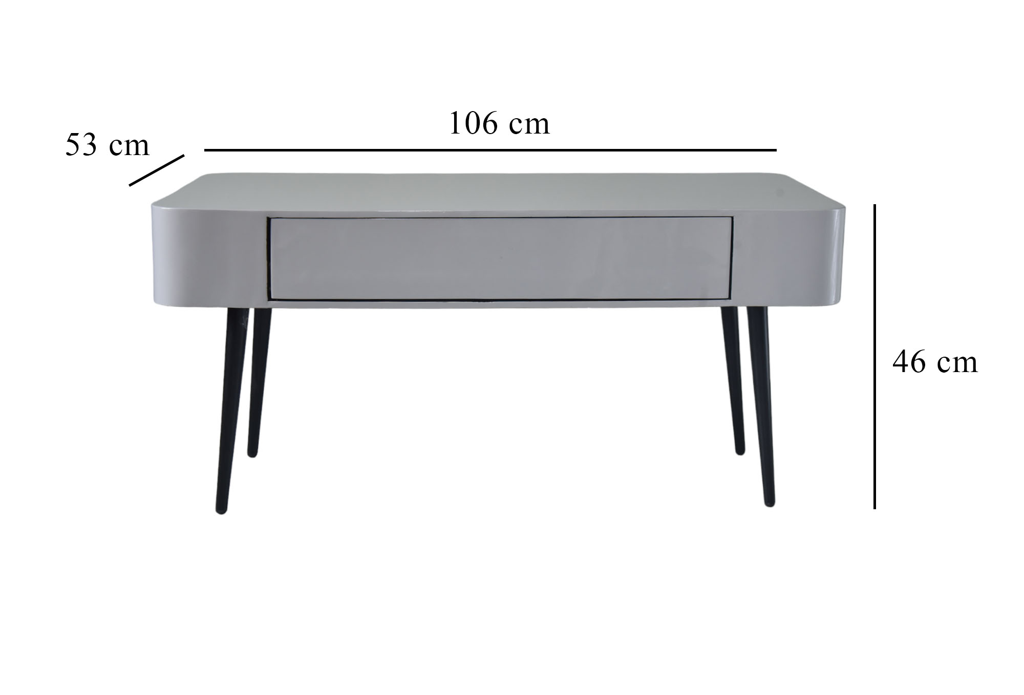 Dazor | Rectangular Coffee Table Grey Brick - Dazor